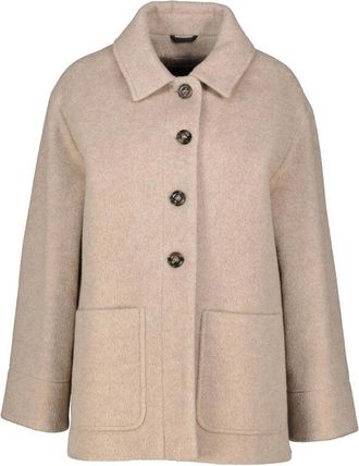 Cinzia Rocca Damen &Uuml;bergangsjacke aus Alpaka-Woll-Mix