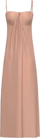 Emme Di Marella Emme DI Marella, Femme, Robes, Beige, Taille: 36 FR Pice Maxi Dress