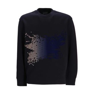 Emporio Armani Sweatshirt - - Sweatshirts & Hoodies - Herren - Blau - M