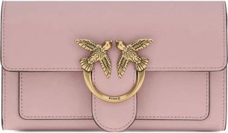 Pinko Pinko, Femme, Sacs, Rose, Taille: ONE Size Love One Wallet