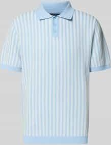Mc Neal Regular Fit Poloshirt in Strick-Optik