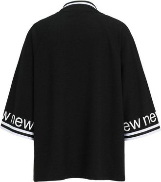 Doris Streich Sweatjacke mit Wording-Motiv