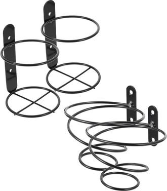 Valiclud 4 Stück Teiliges Wand weinregal aus Robustem Metall Wandmontierter Weinflaschenhalter mit Stabilem Design Platzsparend für Zuhause Büro Bar und Restau