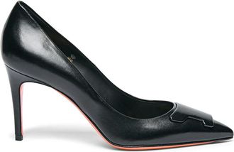 Santoni Femme, Chaussures, Noir, Taille: 37 1/2 EU Sibille Pump