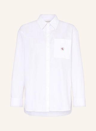 Calvin Klein Jeans Hemdbluse weiss