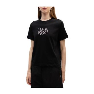 Calvin Klein T-Shirts - - Tops - Damen - Schwarzk - XS