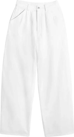 Christophe Lemaire Femme, Pantalons, Blanc, Taille: 36 FR Pantalon Large