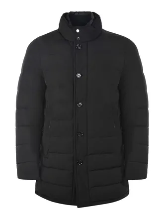 Moorer Blouson Rembourr&eacute; - Noir