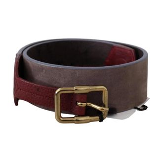 Gianfranco Ferre Breiter Lederg&uuml;rtel - - Accessories - Damen - Braun - 70 CM