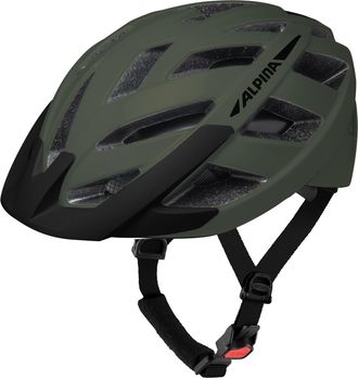 Alpina Alpina PANOMA 3.0 - optimal belüfteter Tourenrad-Helm mit optionalen LED-Licht für Erwachsene - Olive matt 56-59