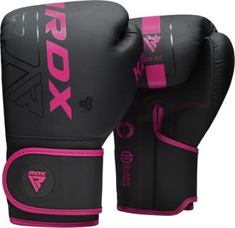 RDX Sports Boxhandschuhe, Muay Thai Kickboxen Sparring, Maya Hide Leder Kara Boxing Gloves Männer Damen, Boxsack Punchinghandschuhe, Kickboxhandschuhe MMA Kampfs