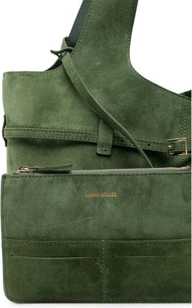 Manu Atelier Camboncaba Tote Bag - Green