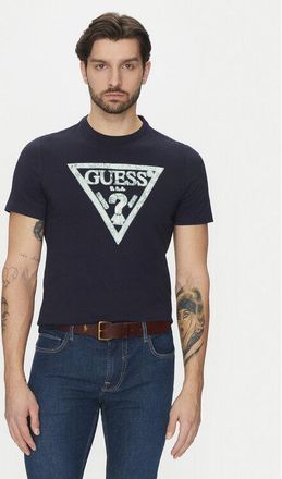 Guess T-Shirt M5GI06I3Z14 Dunkelblau Classic Fit