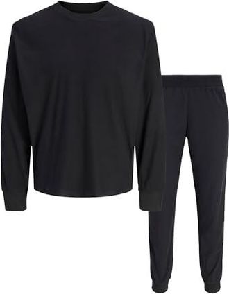 Jack & Jones Jacsolid Ensemble de Salon W Noos Lounge, Noir, XL Hommes