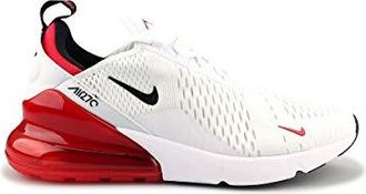 Nike NikeAH8050-005 - Air Max 270 Fille, blanc (White/Black-university Red), 45.5 EU