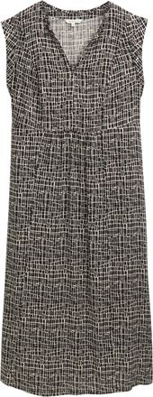 Tom Tailor Damen 1046495 Kleid, 38117 - Abstract Black Grid Design, 40 EU
