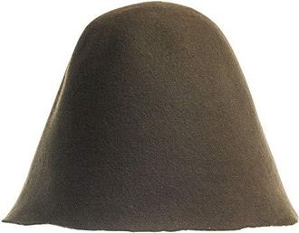 Generic C&ocirc;nes de corps en feutre de laine couleurs pour chapellerie chapeau capuche (vert arm&eacute;e)