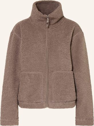 Only Teddyfell-Jacke braun