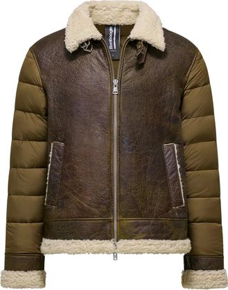 Bomboogie Homme, Vestes, Brun, Taille: S Veste Courte Tri-Matière