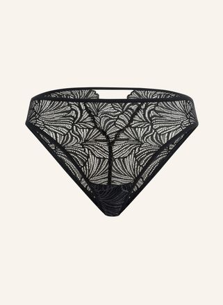erlich textil Erlich Textil Fluid Lace Spitzen Slip Aus Recyceltem Polyamid - Atmungsaktiv schwarz