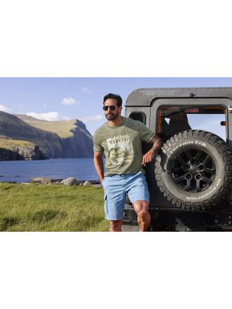 Jan Vanderstorm T-Shirt RASIK mit +Fit Komfortschnitt