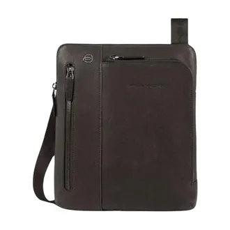 Piquadro Homme, Sacs, Brun, Taille: ONE Size Sac Bandouli&egrave;re Marron Fonc&eacute; pour Homme