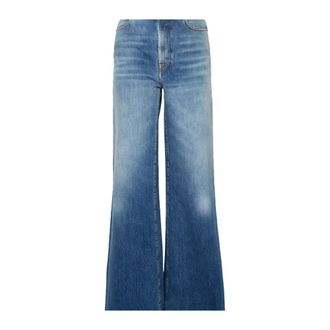 La DoubleJ Vintage Schlag-Jeans aus Denim - - Jeans - Damen - Blau - W31
