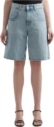 Replay Femme, Shorts, Bleu, Taille: W28 Wa549 Shorts
