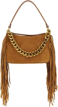 Twinset Schultertasche - Braun