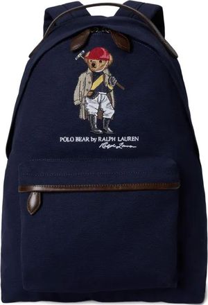 Polo Ralph Lauren Rucksack mit Polo Bear-Motiv - Blau
