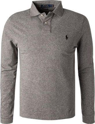 Polo Ralph Lauren Herren Polo-Shirt grau Slim Fit