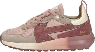 Kaotiko Femme, Chaussures, Rose, Taille: 37 EU Detroit Faded Baskets