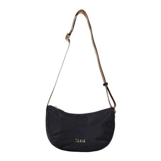 Alviero Martini 1A Classe Sac &agrave; bandouli&egrave;re Mezzaluna - Femme - Sacs - Noir - Taille: ONE Size