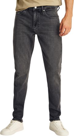 Calvin Klein CK JEANS Herren Slim Taper, J30J327149, Denim (Denim Black), 38W / 34L, Denim (Denim Black), 38W x 34L