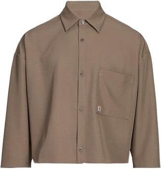 Merely Made Chemise large courte &agrave; col classique