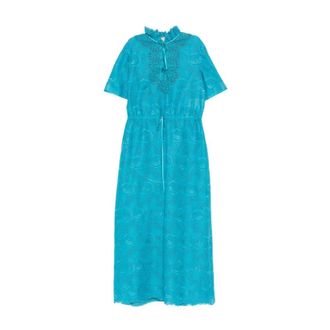 Valentino Maxi Kleider - - Dresses - Damen - Blau - L
