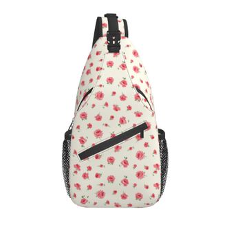 AOOEDM Niedliche Umhängetasche Casual Crossbody Schmetterling Umhängetasche Frauen Rucksack Brust Daypack für Outdoor