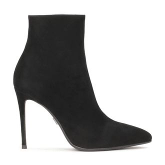 Kazar Klassische schwarze Wildlederstiefel mit Stiletto-Absatz - - Shoes - Damen - Schwarzk - 40 EU