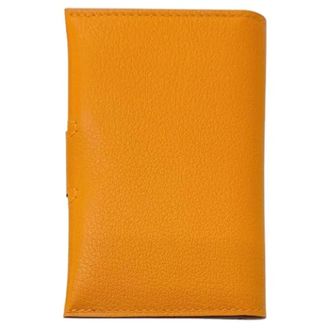 Herm&egrave;s Pre-owned Card Case - - Pre-owned - Damen - Gelb - ONE SIZE