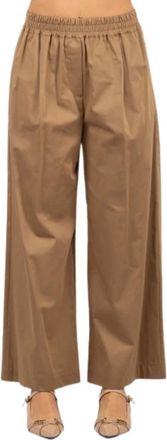 Max Mara Femme, Pantalons, Brun, Taille: 38 FR Pantalone Weekend