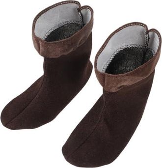 BESPORTBLE Doublures Chaudes en Polaire pour Bottes de Pluie Taille L Semelles Int&eacute;rieures Isolantes et Amovibles Doublures Moelleuses Imperm&eacute;ables pour Randonn&eacute;