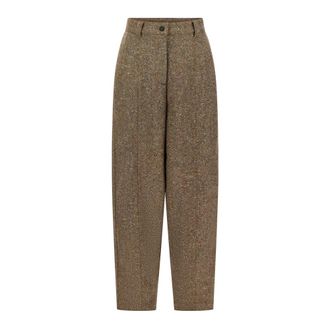 Moncler Pantalon fusel&eacute; - Femme - Pantalons - Brun - Taille: 40 FR