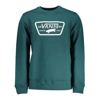 Vans Gr&uuml;ner Sweatshirt mit langen &Auml;rmeln und Print - - Sweatshirts & Hoodies - Herren - Gr&uuml;n - XS