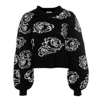 Baum Und Pferdgarten Rundhals-Strickware - - Knitwear - Damen - Schwarzk - XS