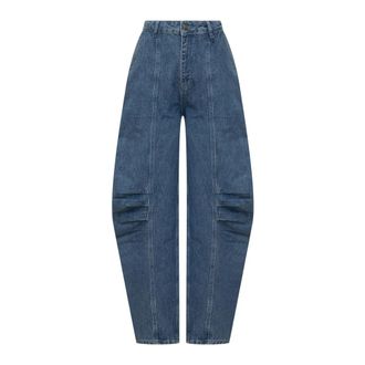 Rotate Slim-fit Jeans - - Jeans - Damen - Blau - 2XS