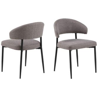 ebuy24 Edina Esszimmerstuhl braun