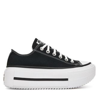 Converse Sneakers aus Stoff Converse Chuck Taylor All Star Lift Double Stack Platform A15490C Schwarz