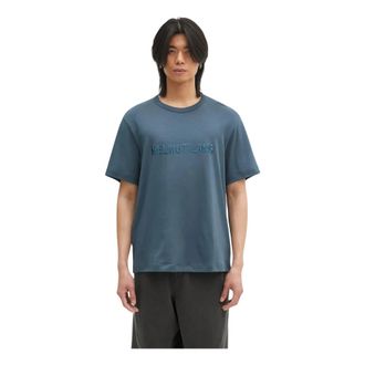 Helmut Lang T-Shirts - - Tops - Herren - Blau - M