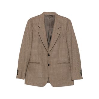 Reveres 1949 Reveres 1949, Homme, Vestes, Brun, Taille: XL Veste &agrave; un bouton