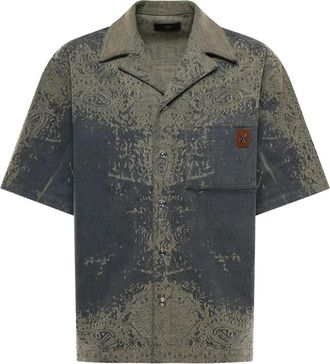 Amiri paisley pocket shirt - Grau
